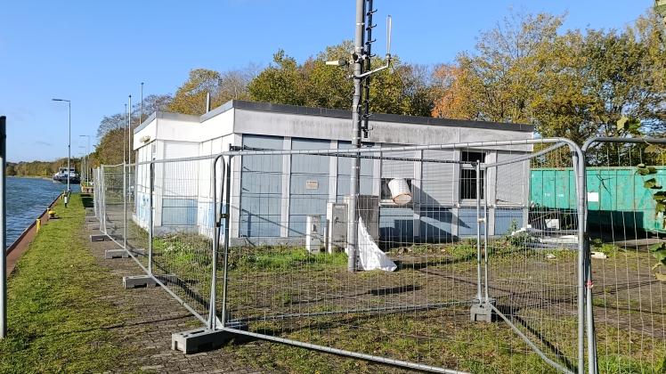 Was passiert auf dem Gelände der Wasserschutzpolizei in Pente?