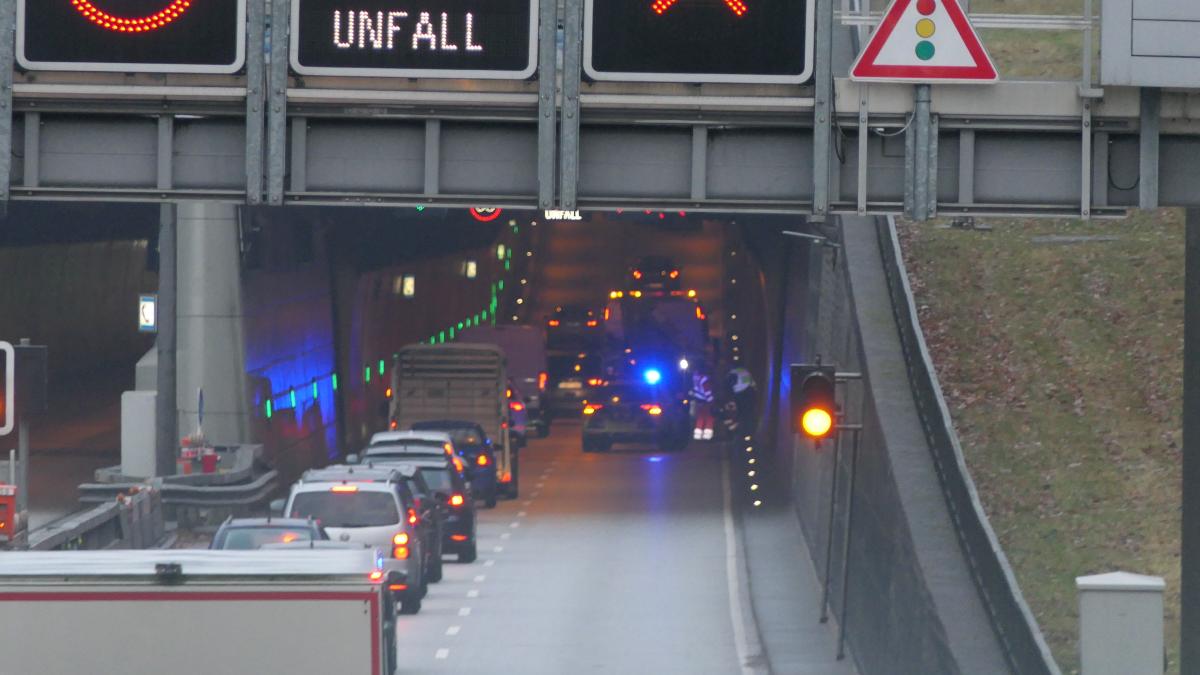Stau Rendsburg Tunnel