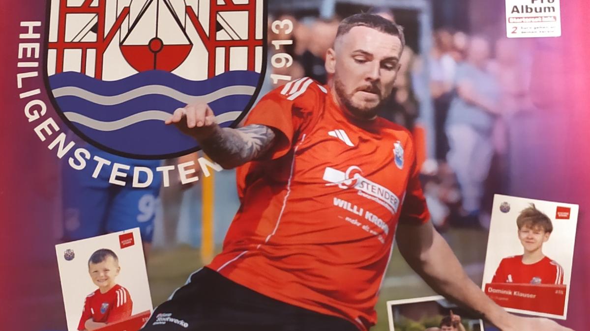 Lokale Stars: TSV Heiligenstedten bringt Sammelalbum heraus