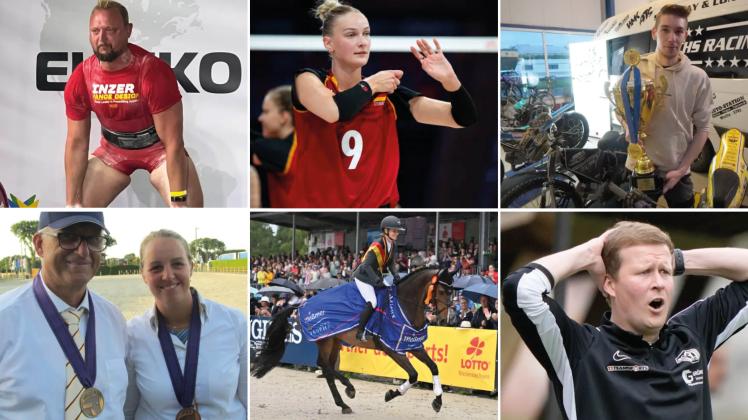 Sechs emsländische Sportler prägen das Jahr 2025 mit Erfolgen