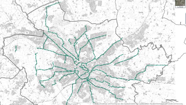 Was sich für Radfahrer in Osnabrücks bereits getan hat