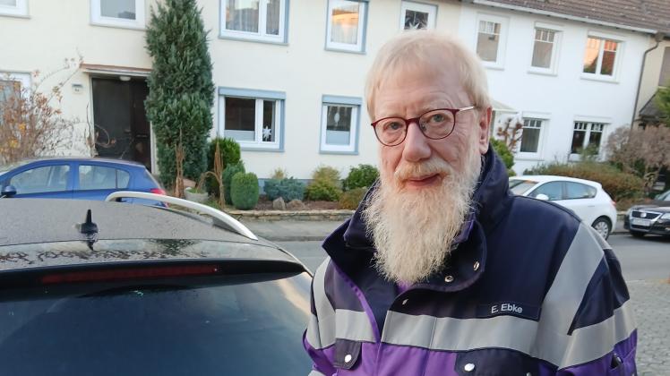 Notfallseelsorger Egbert Ebke hilft Trauernden in Osnabrück