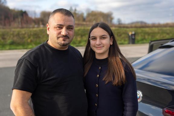 Heiligabend 2025 unterwegs Menschen auf der Autobahn um Osnabrück