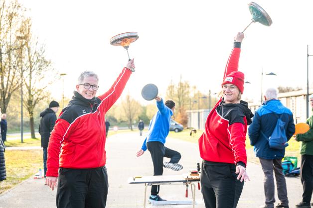 Deutsche Meisterschaften im Eisstock-Weitschießen in Flensburg