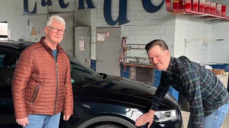Norbert Röttgers übergibt Lackierbetrieb Lathen an Tim Schepers
