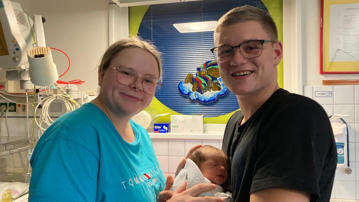 Leo Matteo ist das Silvesterbaby 2025 im FEK Neumünster