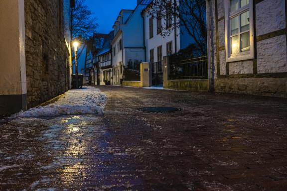 Osnabrück: Regen statt Schnee am Montagmorgen