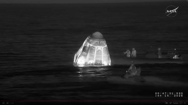 Im Livestream: Nasa holt ISS-Crew zurück zur Erde
