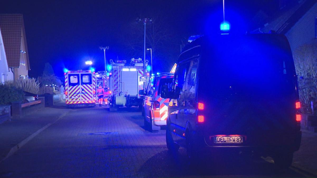 Räucherofen in Brand: Mann bei Feuer in Delmenhorst verletzt