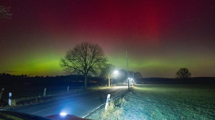 Polarlichter möglich: Wann sie über Osnabrück zu sehen sind