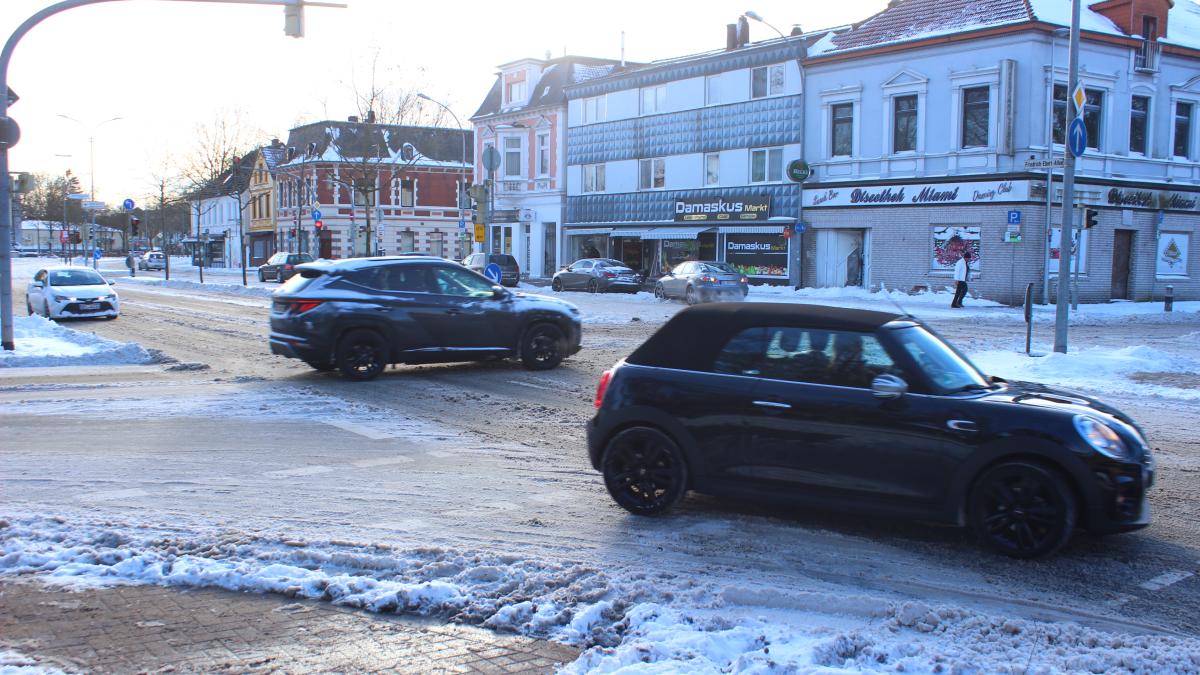 Winterwetter in Delmenhorst: Warnung vor Glätte und Schneematsch