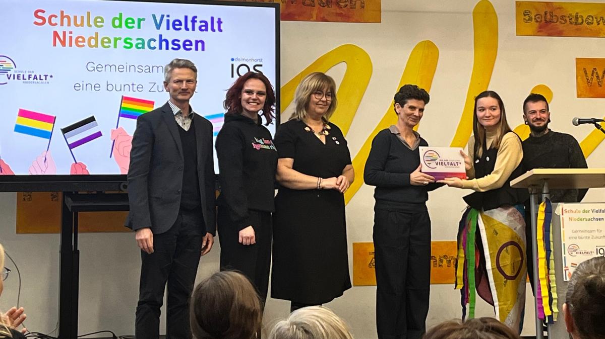 IGS Delmenhorst als Schule der Vielfalt ausgezeichnet