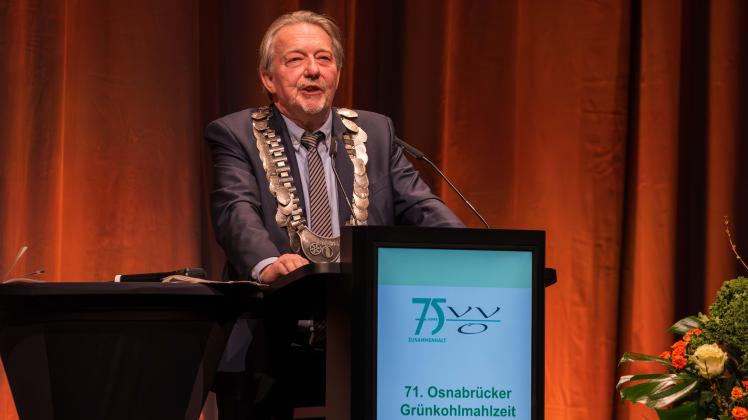 Dietmar Wischmeyer ist Osnabrücks neuer Grünkohlkönig