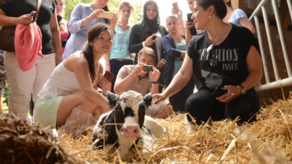 Studenten schnuppern Landluft
