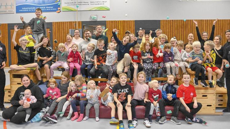 Sport-Picknick beim TuS Weener begeistert Eltern und Kinder