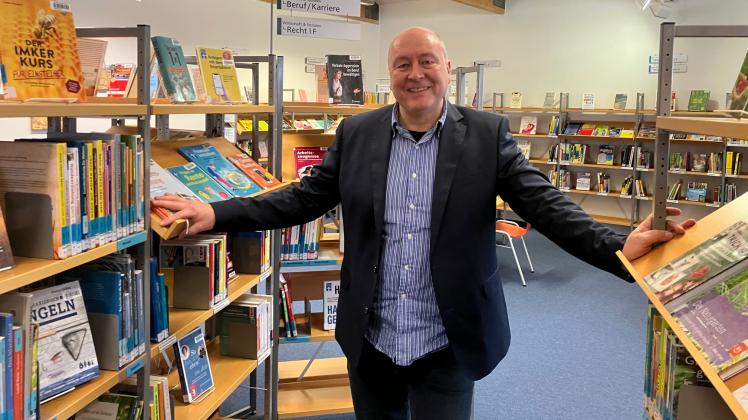 Stefan Kaplon will Bibliotheken in Stuhr zu Treffpunkten machen
