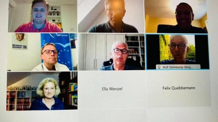 Besuch aus Brüssel – CDU-Mitglieder diskutieren mit Jens Gieseke