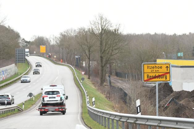 Stau Rendsburg Tunnel