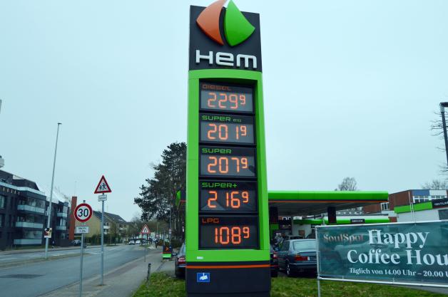 Spannende Benzinpreise Bei Hem Ebenbild