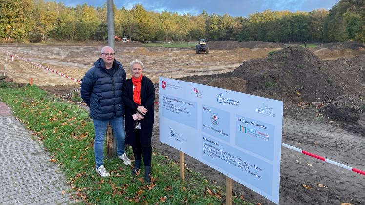 Immer trittsicher: Essens Reiter bauen Ebbe-Flut-Platz