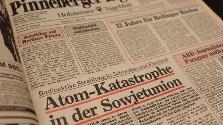 40 Jahre Tschernobyl: So wurde 1986 im Kreis Pinneberg berichtet