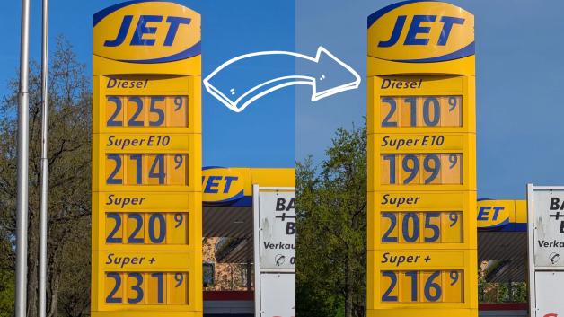 Benzinpreis Jet Tankstelle