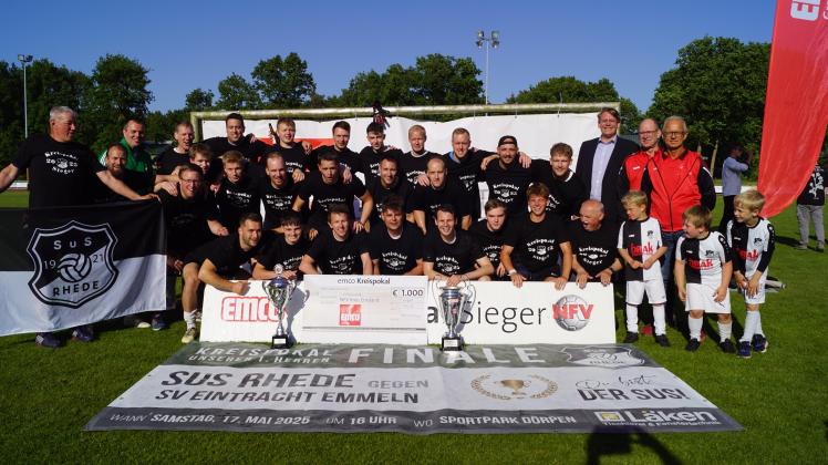 Kreispokal: Finale zwischen SuS Darme und SV Grenzland Twist