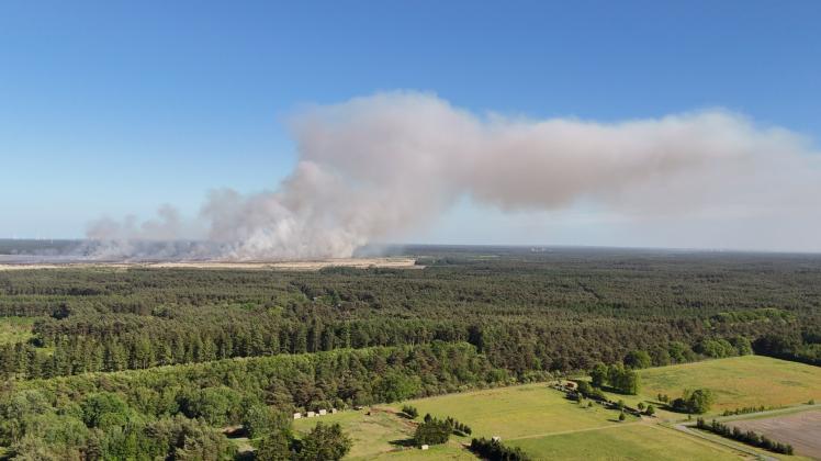 Nach Schießversuchen: Erneuter Brand auf WTD-Gelände in Meppen