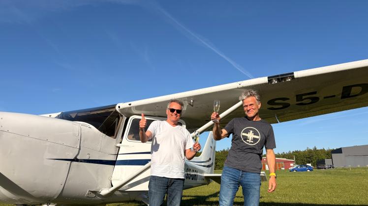 Neue Cessna 172 R: ILV-Piloten fliegen über die Alpen