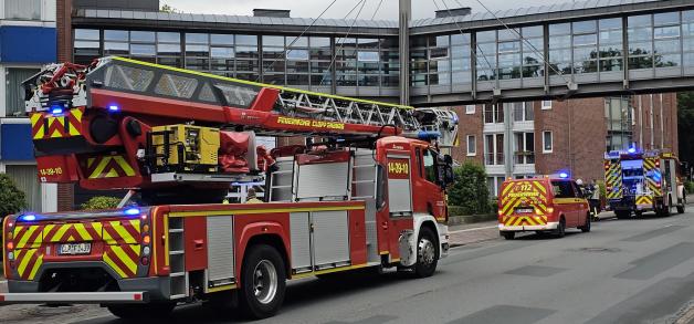 Schmorgeruch im Fahrstuhl: Feuerwehreinsatz im Pius-Stift