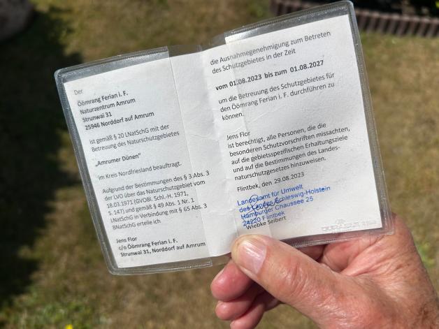 Dünen-Ranger Jens Flor: Wie er Urlauber in Dünen stoppt