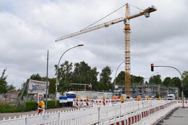 B431 in Wedel: Ganze Kreuzung wird für Neubaugebiet gesperrt