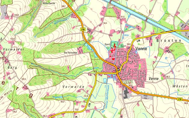 Bau von Windenergieanlagen auf dem Venner Berg: eine Chronologie