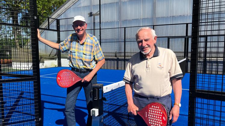 Zwei neue Padel-Tennisplätze bei Blau-Weiß Lingen