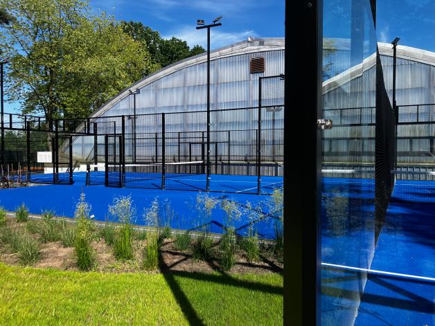 Zwei neue Padel-Tennisplätze bei Blau-Weiß Lingen
